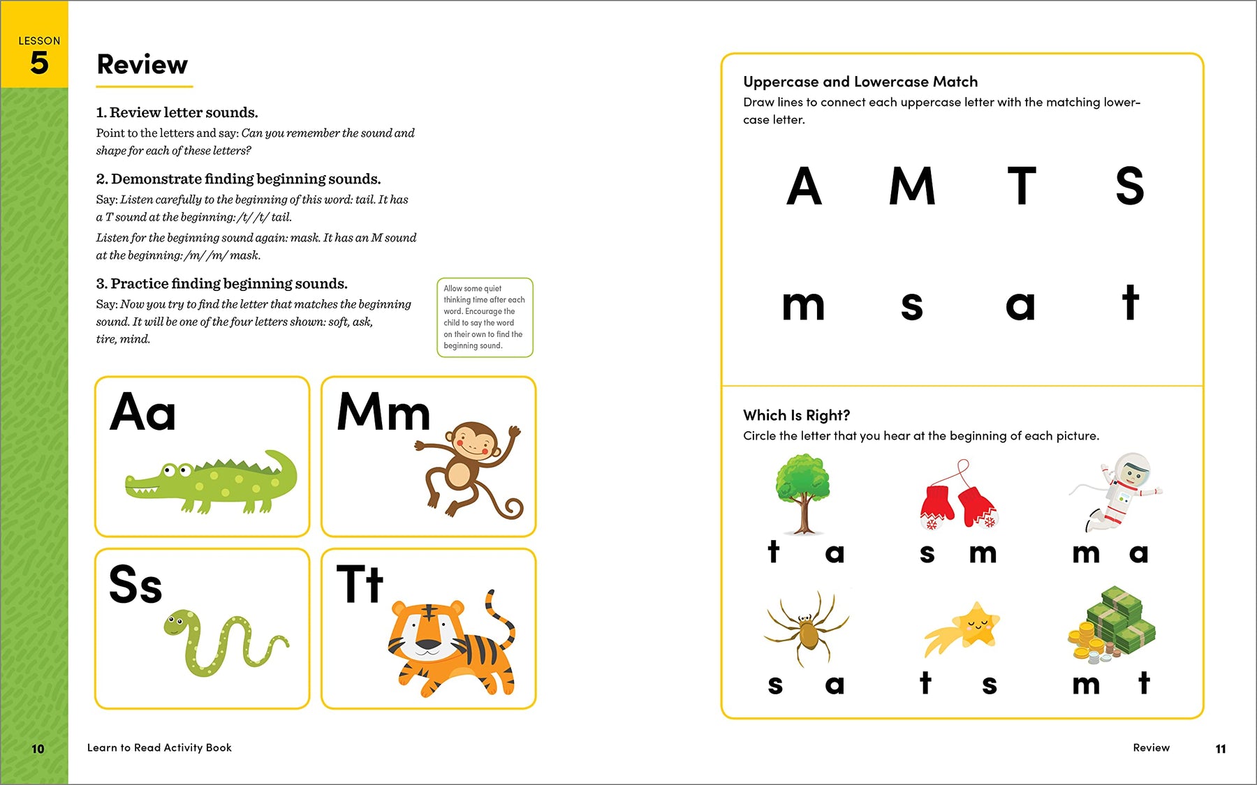 Learn to Read Activity Book: 101 Fun Lessons to Teach Your Child to Re ...