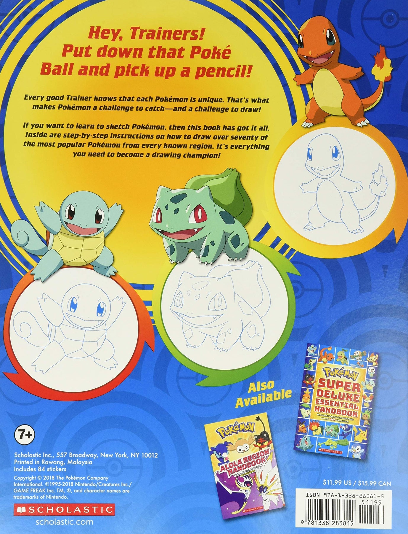 How to Draw Deluxe Edition (Pokémon) (Spiral-bound) – Lay it Flat ...