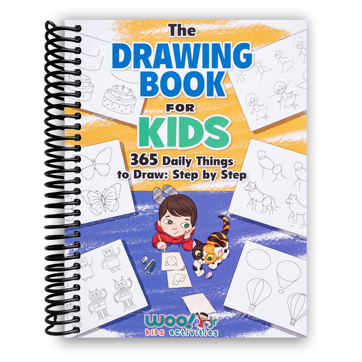 The Drawing Book for Kids: 365 Daily Things to Draw, Step by Step (Woo ...